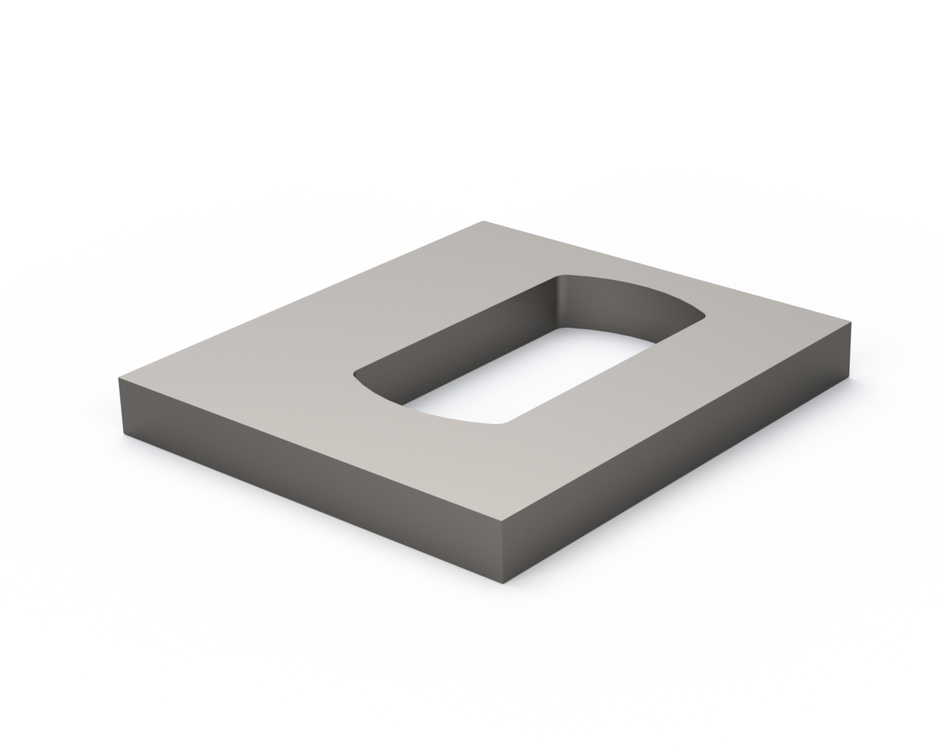 Cornerplate 180x161x20mm with ISO hole • Van Doorn Containerparts