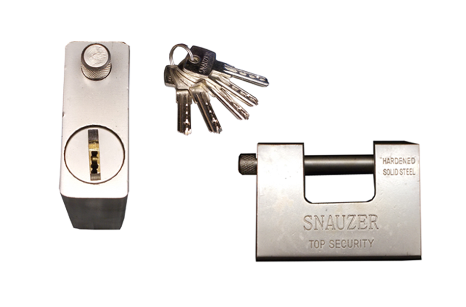 Snauzer padlock for lockbox • Van Doorn Containerparts