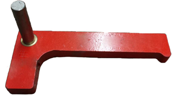 Folding end latch - van Doorn Container Parts