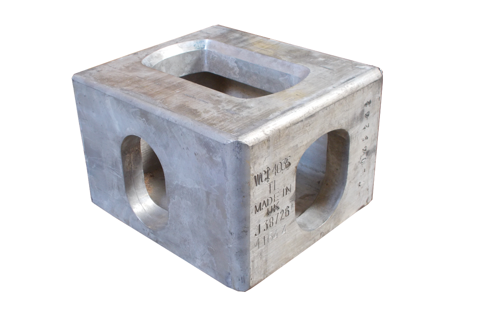 Corner fitting Aluminium • Van Doorn Containerparts