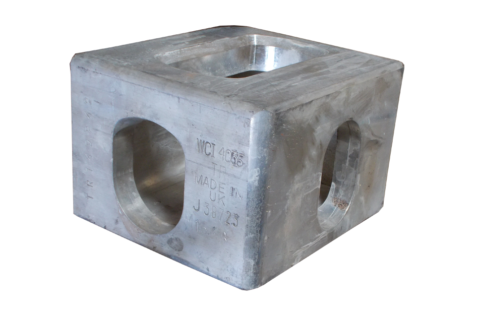 Corner fitting Aluminium • Van Doorn Containerparts