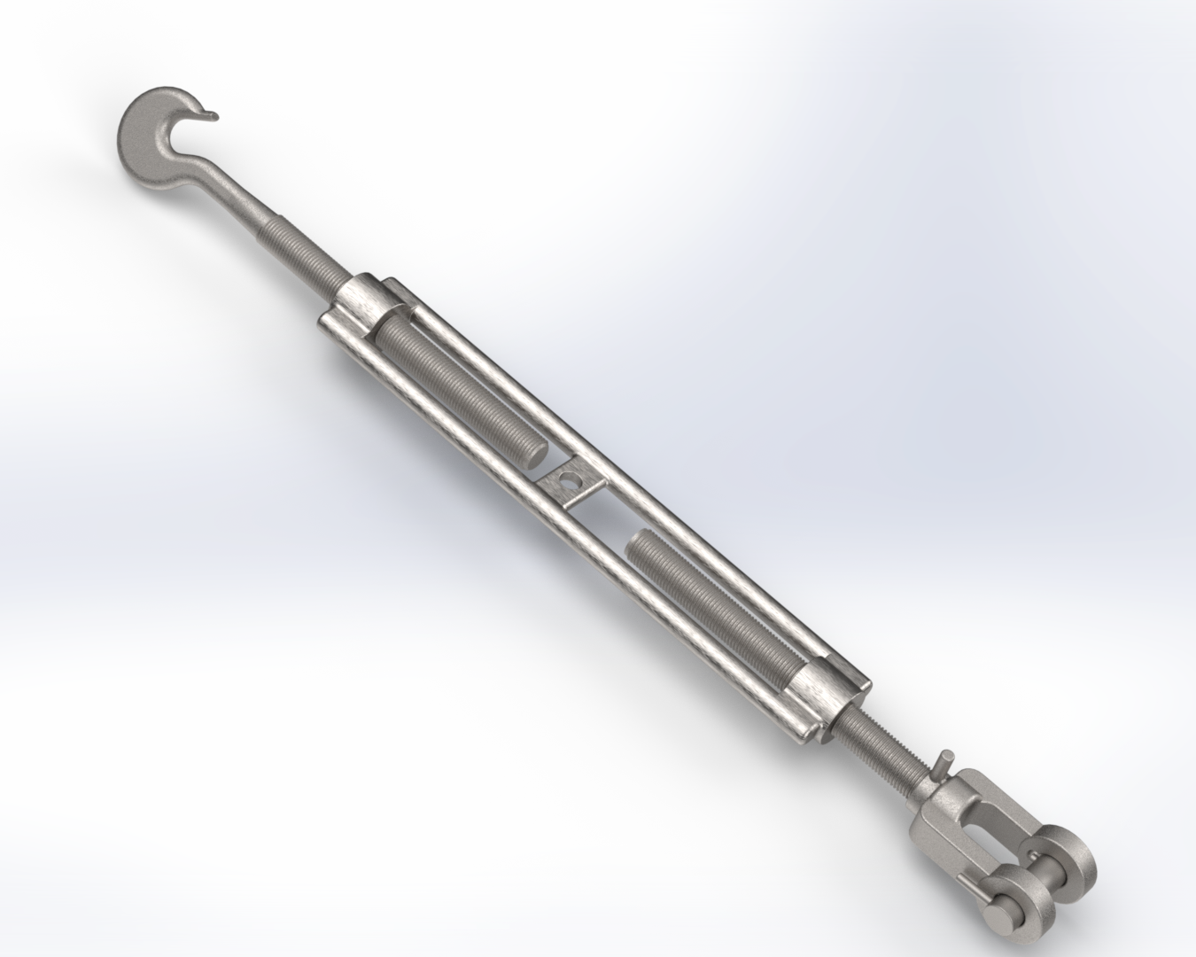 BA-A1 Turnbuckle Hook / Jaw for lashing bar eye type