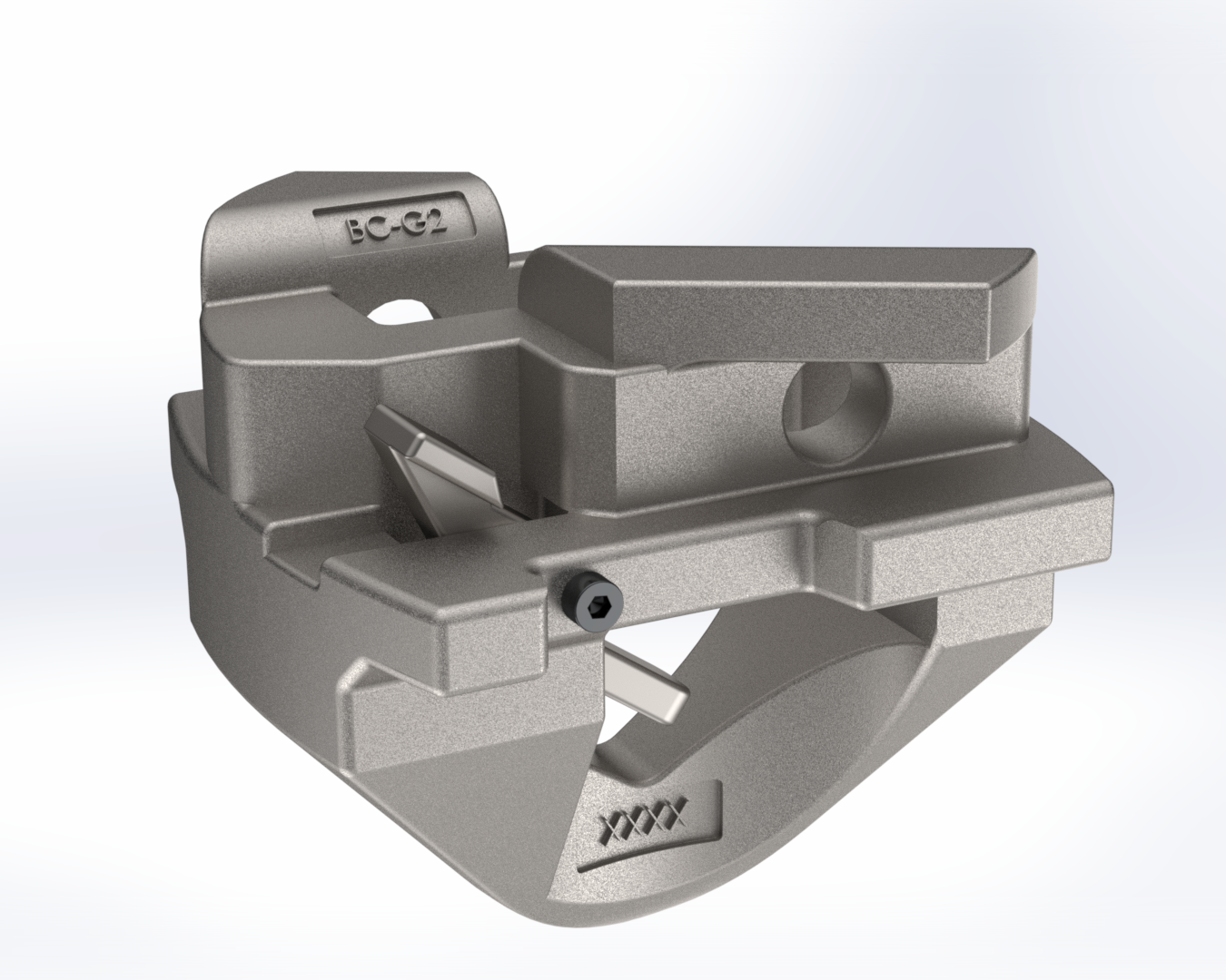 BC-G2/B Selfhanging Stacking cone with flange 12mm