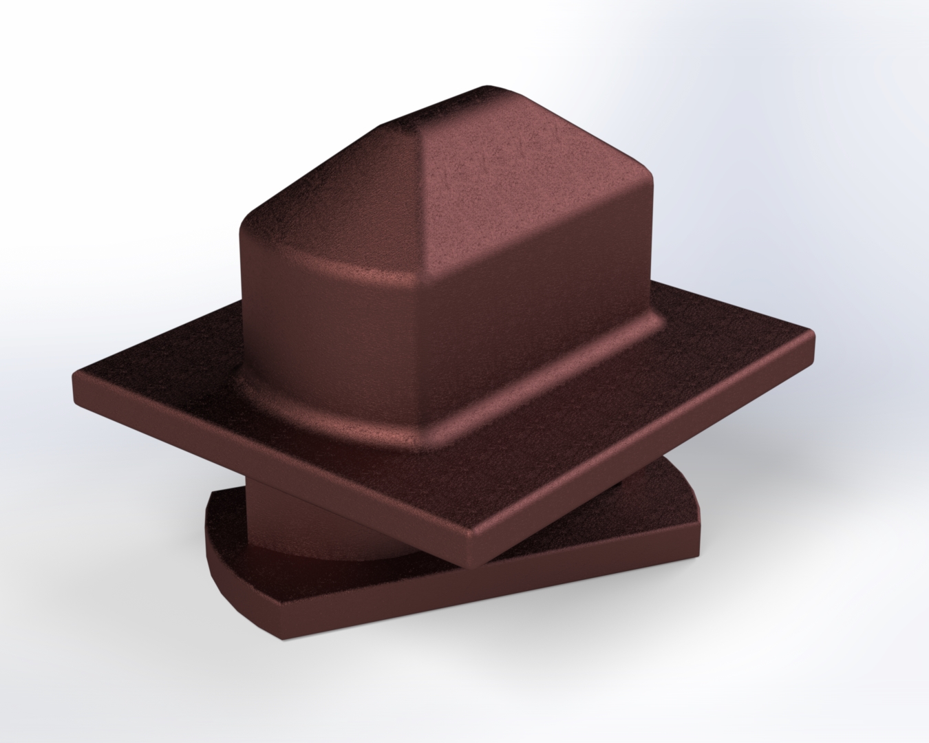 SI-5 Selfhanging Stacking cone with flange 10mm