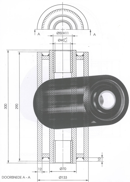 Haakarmcontainer parts • Van Doorn Containerparts
