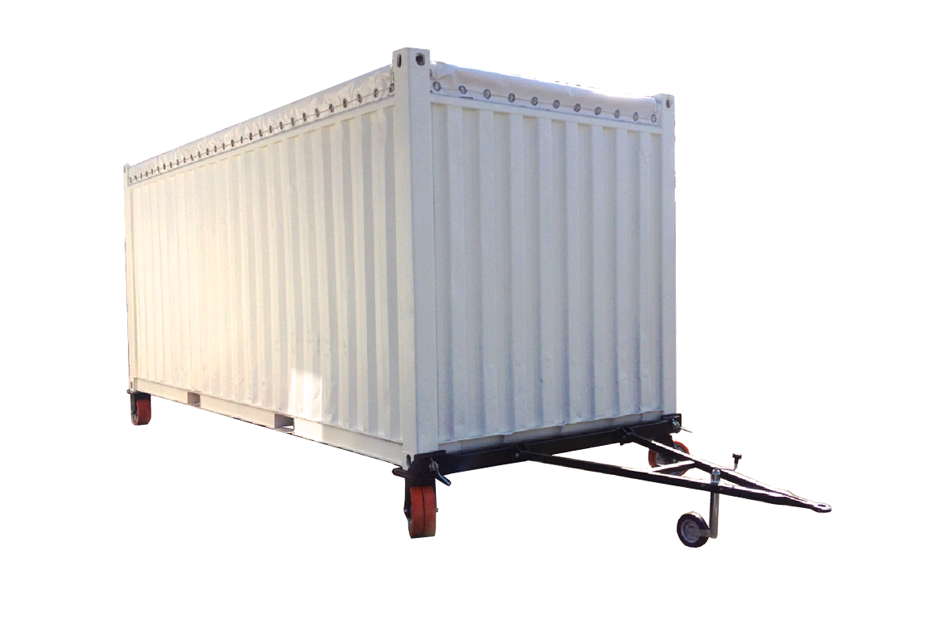 Containerwheel triangle combination • Van Doorn Containerparts