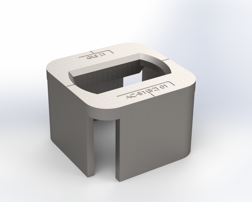 AC-B1/D/110 Raised ISO Foundation Single H=110 mm • Van Doorn ...