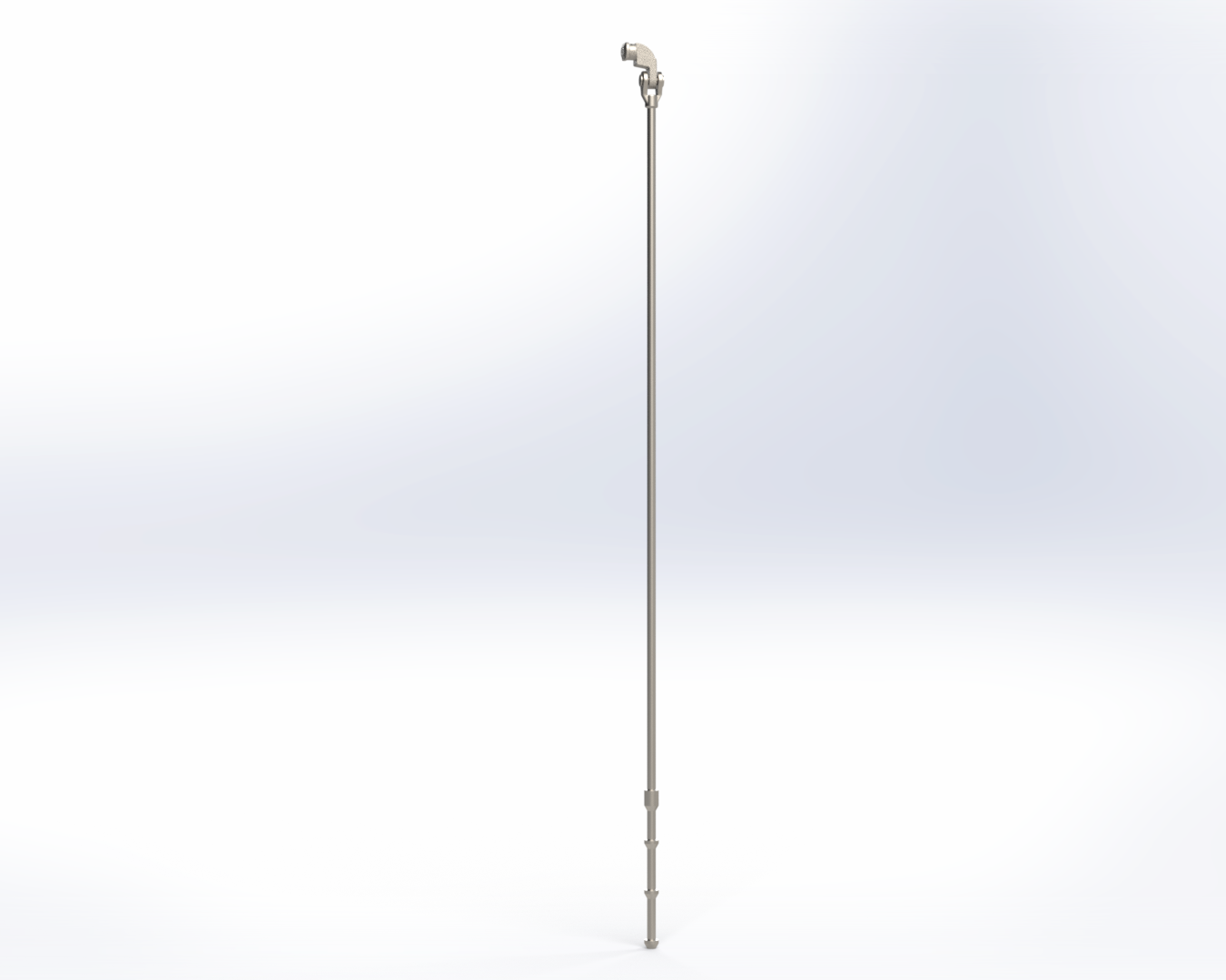 BB-F1/4430 Lashing Bar Long Vertical - Eye / Knob L=4430 mm