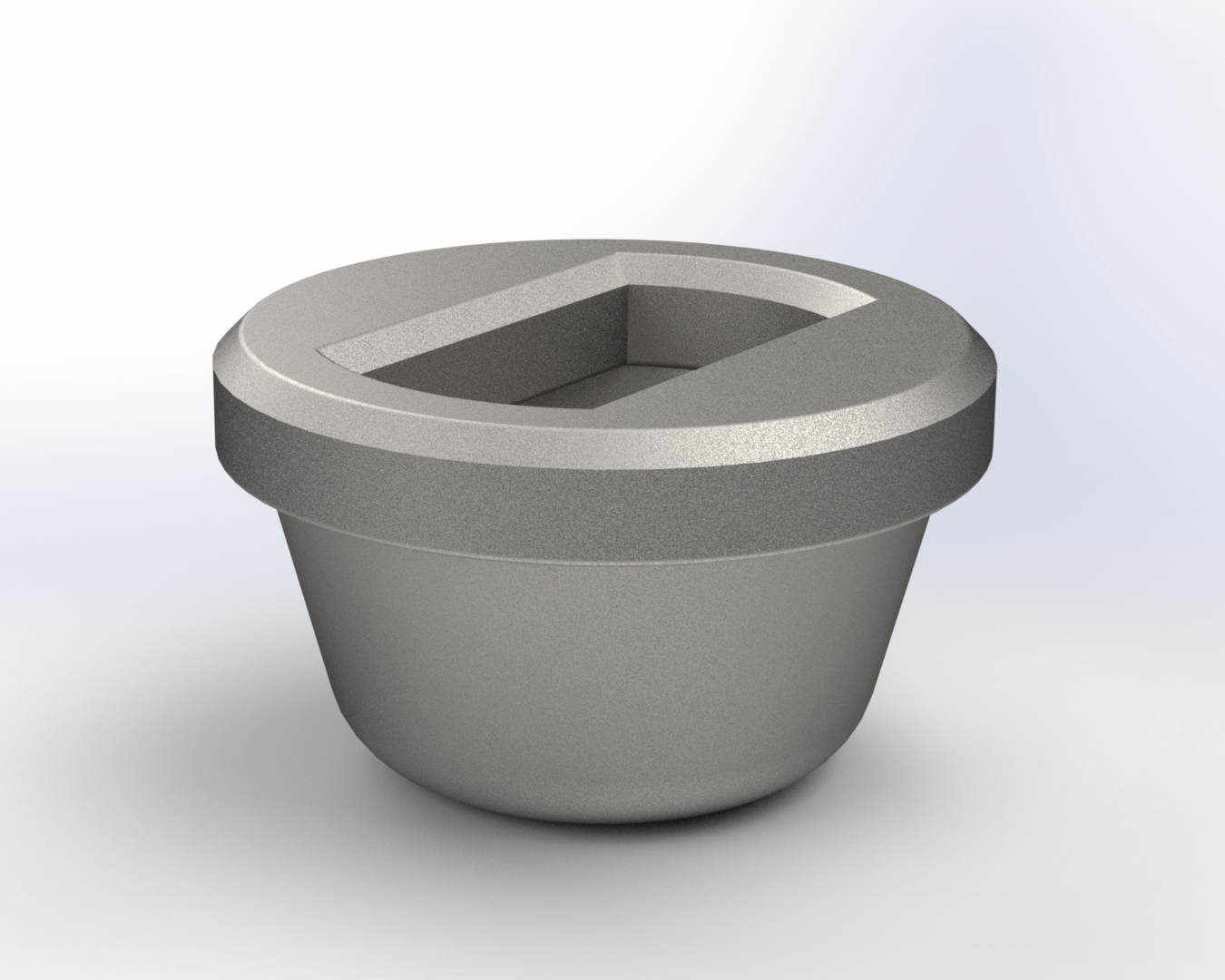 AA-A1 Flush ISO Foundation Single • Van Doorn Containerparts